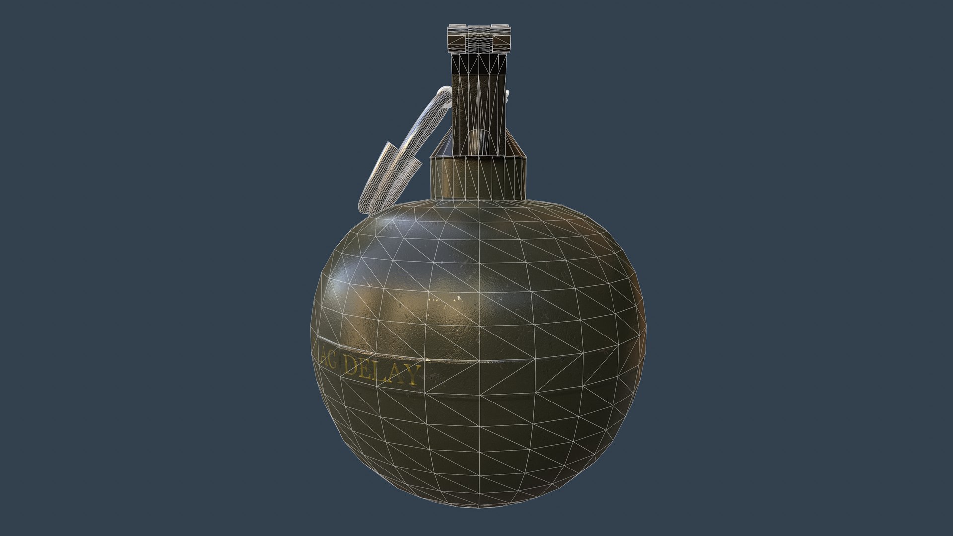 3D M67 Grenade Model - TurboSquid 1948589