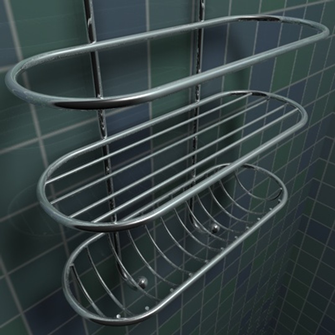 3d C4d Shower Caddy