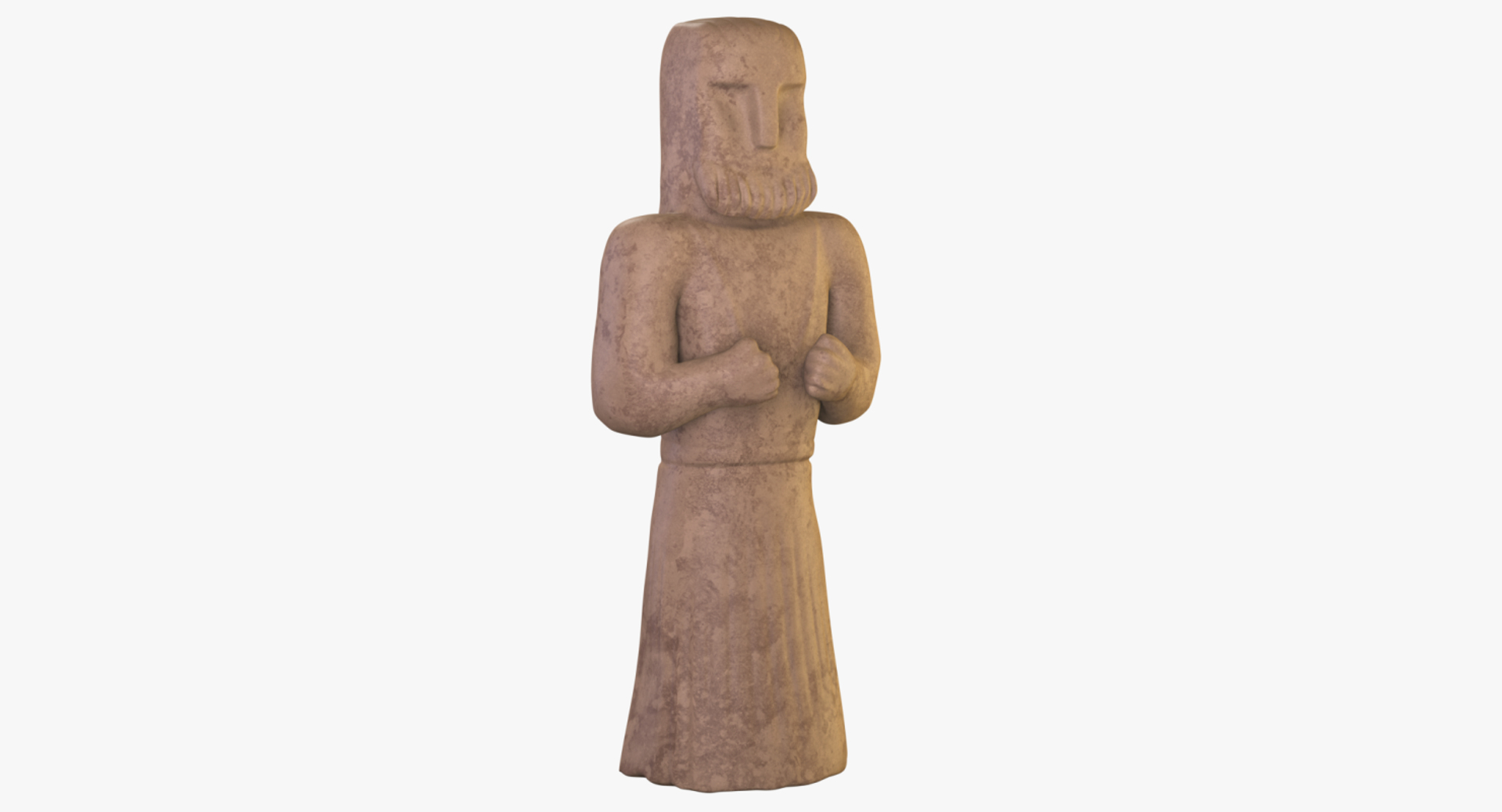 3D Idol God Statuette - TurboSquid 1504780