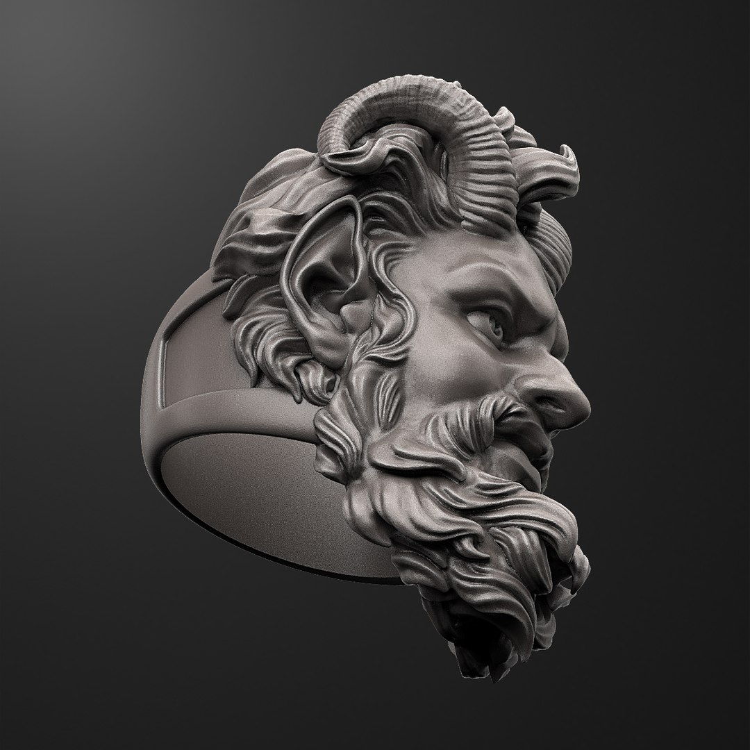 3D Jewelry Demon Ring - TurboSquid 1578741