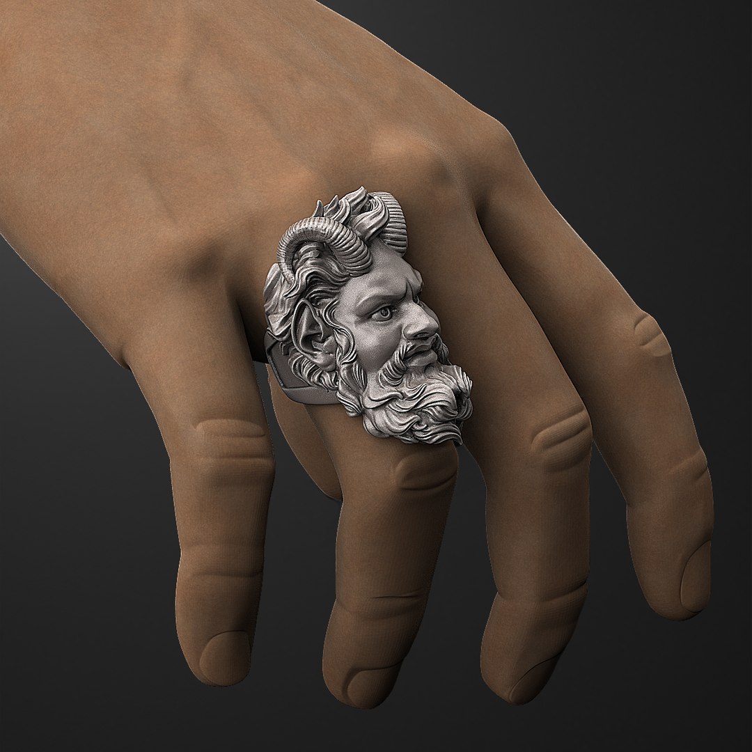 3D Jewelry Demon Ring - TurboSquid 1578741