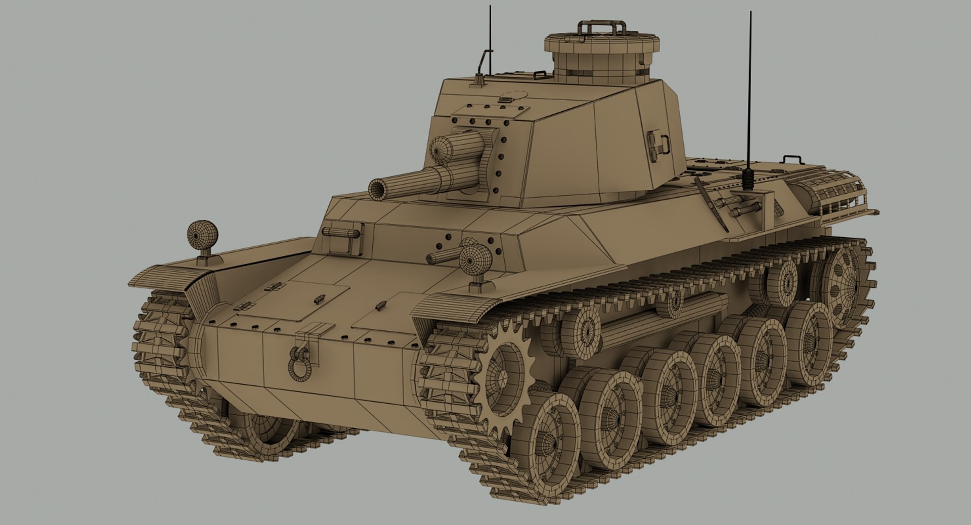 Ww2 Japanese Type 2 Model - TurboSquid 1381953