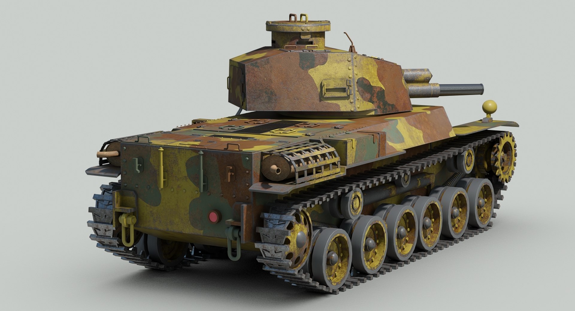 Ww2 Japanese Type 2 Model - TurboSquid 1381953