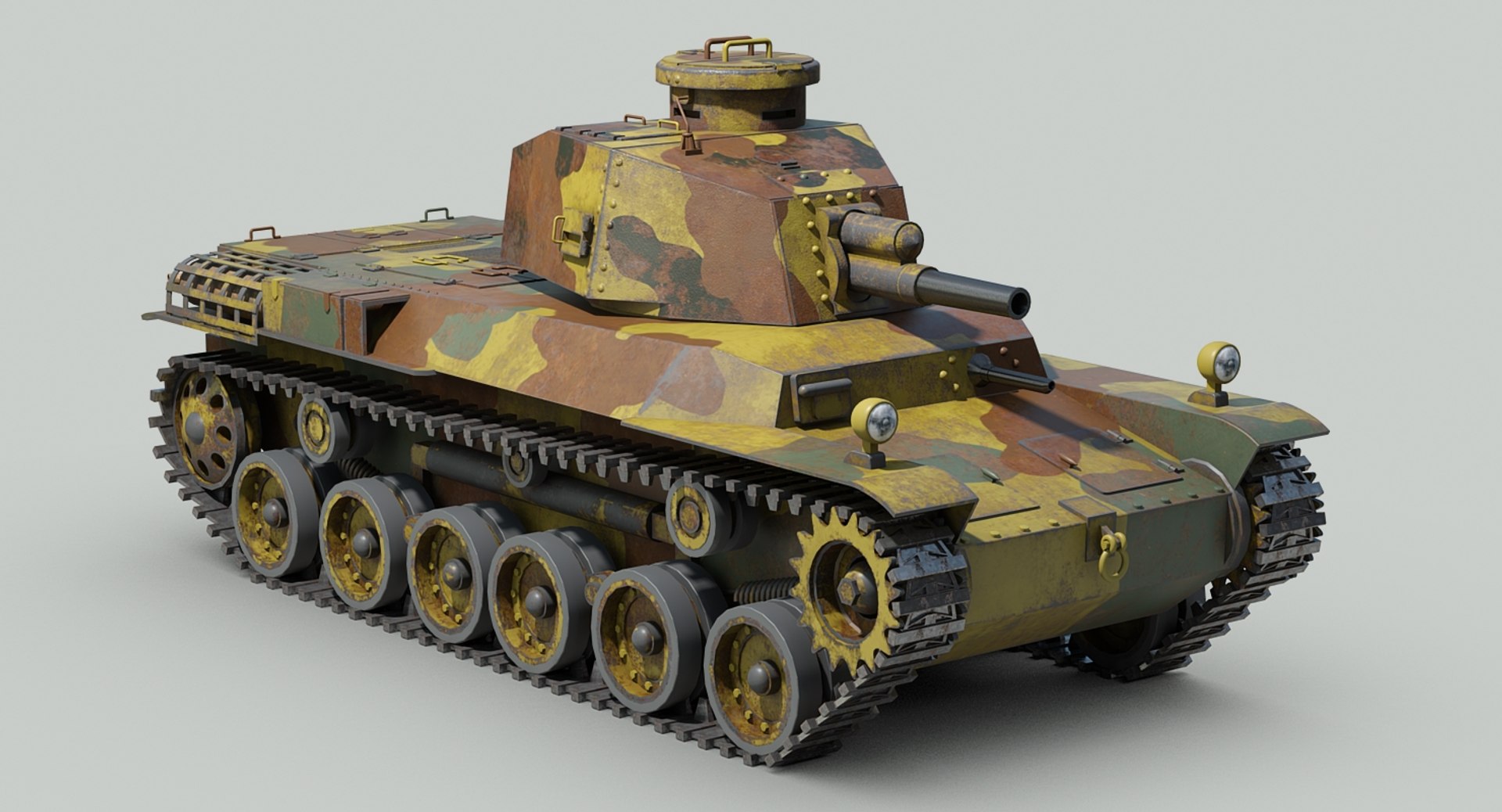 Ww2 Japanese Type 2 Model - TurboSquid 1381953