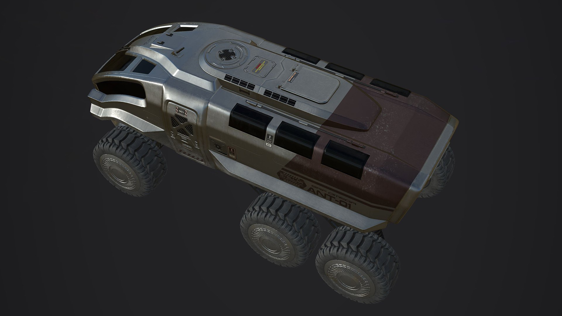 3D Planetary Rover Ant-01 Stellar - TurboSquid 1537004