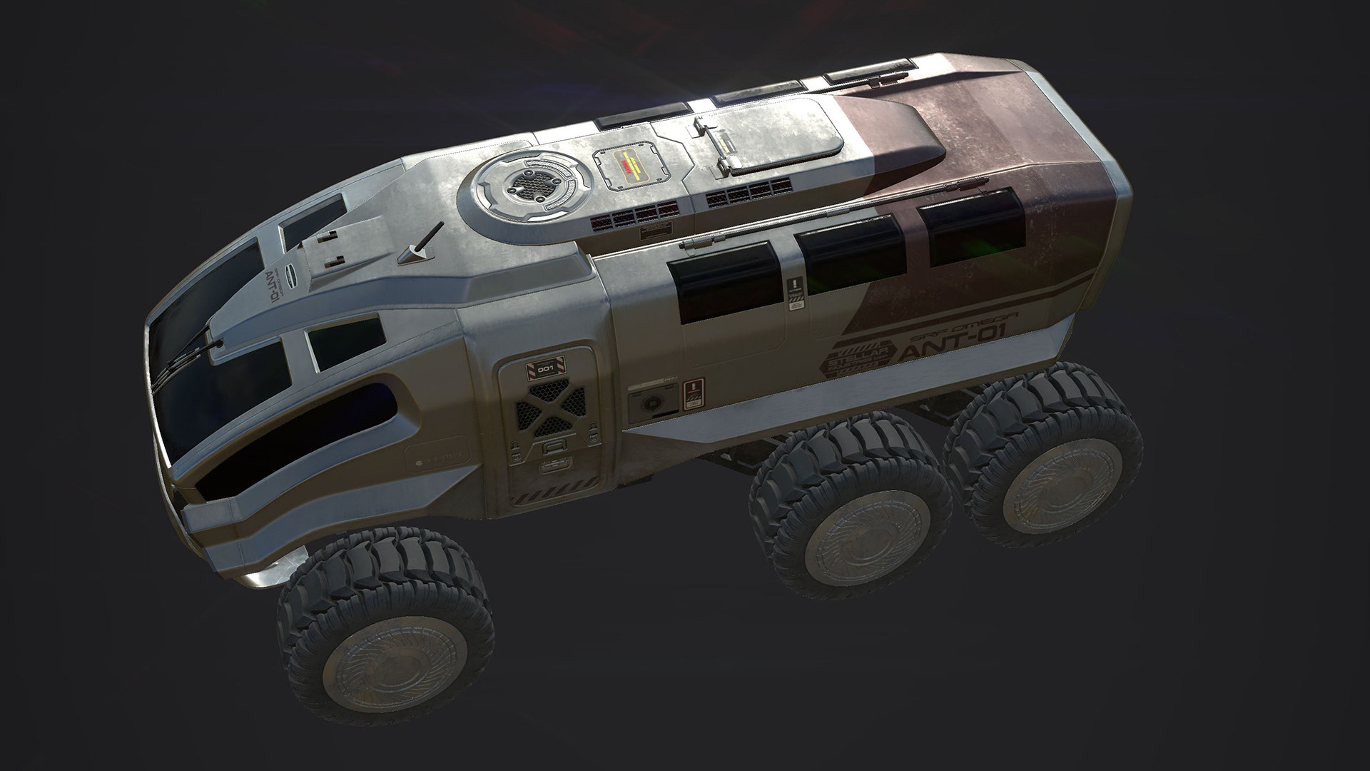 3D Planetary Rover Ant-01 Stellar - TurboSquid 1537004