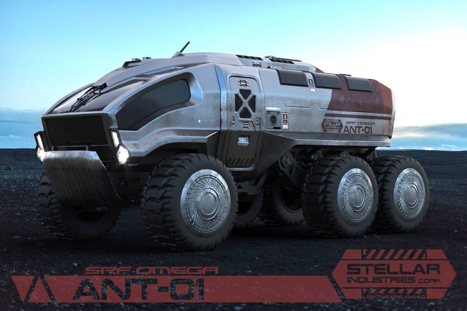 3D Planetary Rover Ant-01 Stellar - TurboSquid 1537004