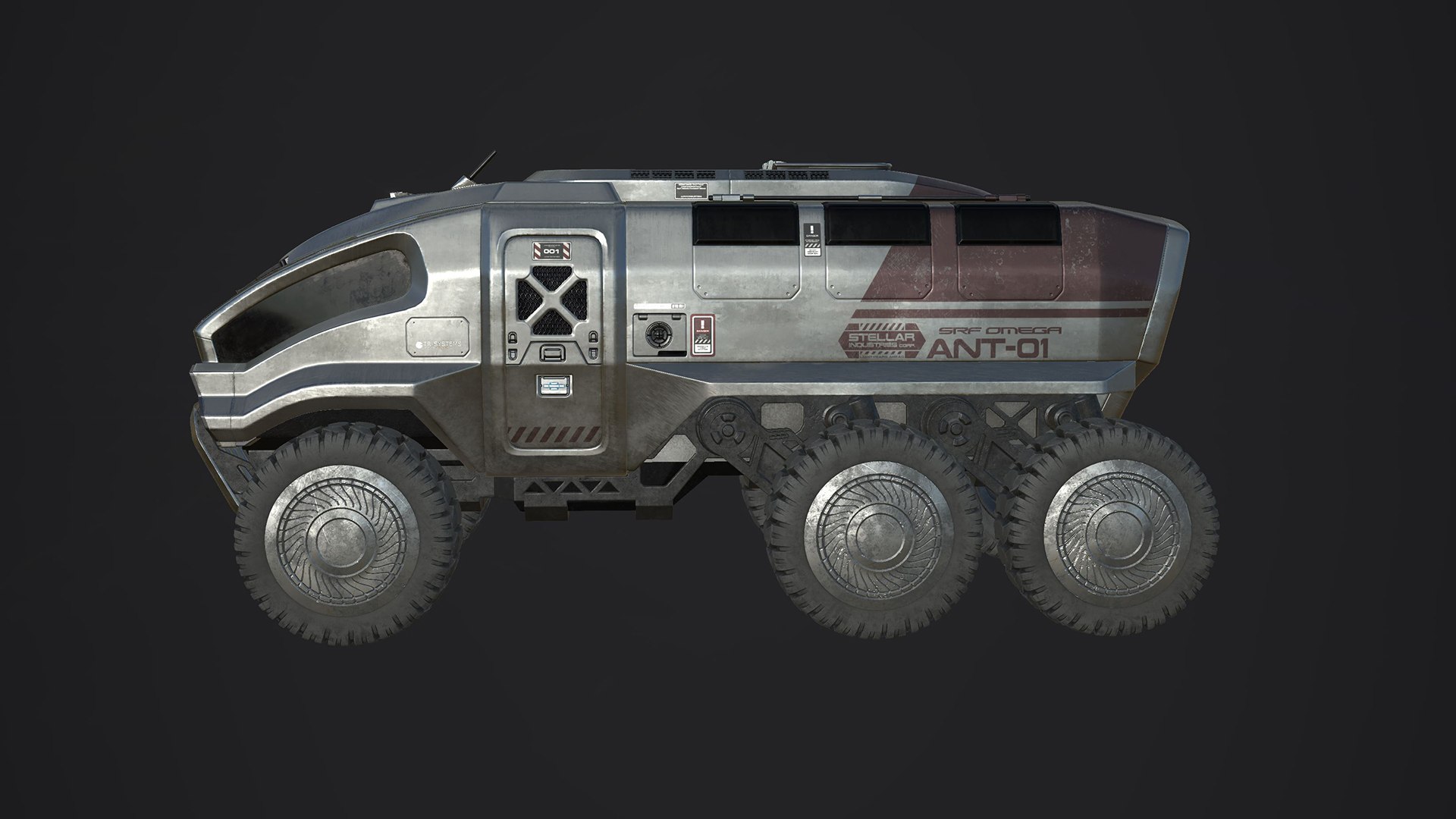 3D Planetary Rover Ant-01 Stellar - TurboSquid 1537004