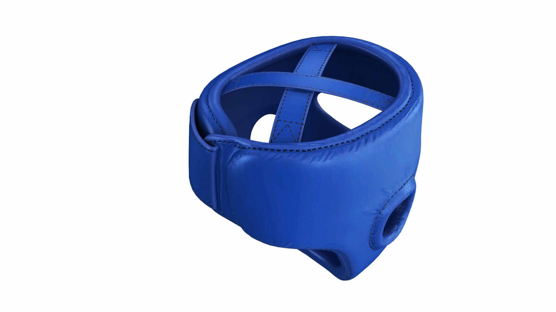 3D Boxing Head Gear Blue - TurboSquid 1947802
