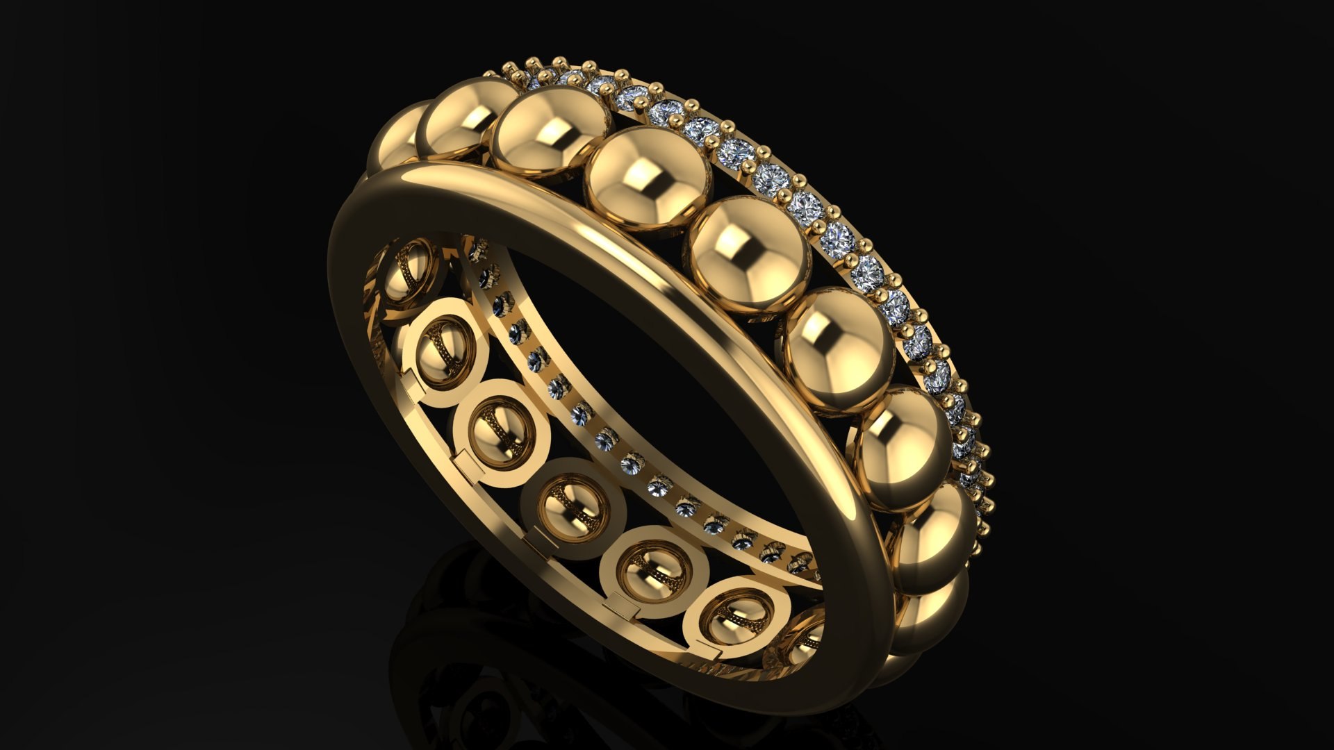 3D Wedding Ring Model - TurboSquid 1705052