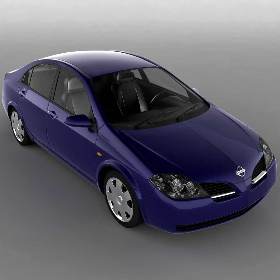 3d model nissan primera