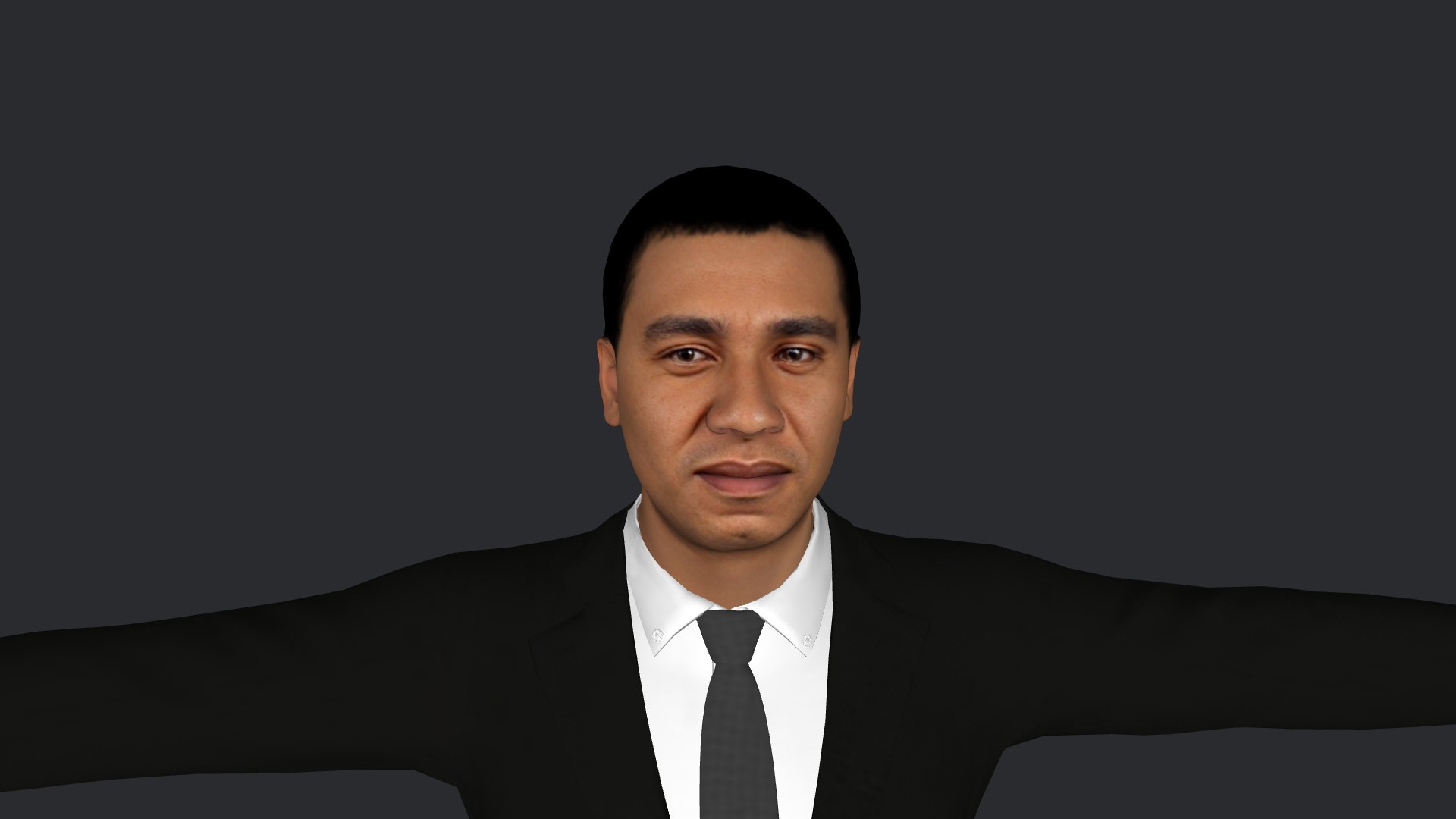 3D Andrew Holness Hyper Realistic Full Body Fully Rigged 3D Character ...