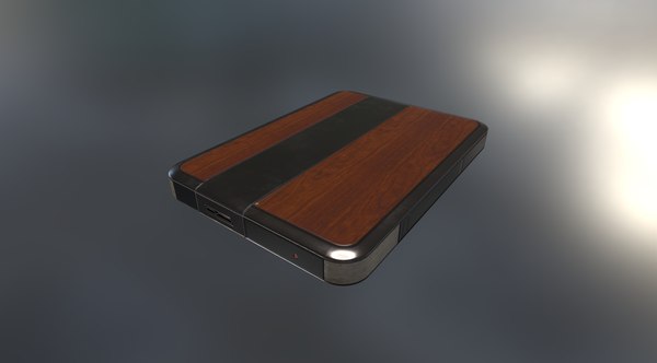 3d model version external hard drive