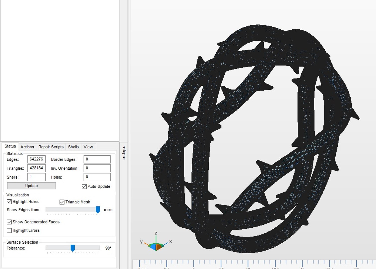 Ring Crown Thorns Model - TurboSquid 1342177