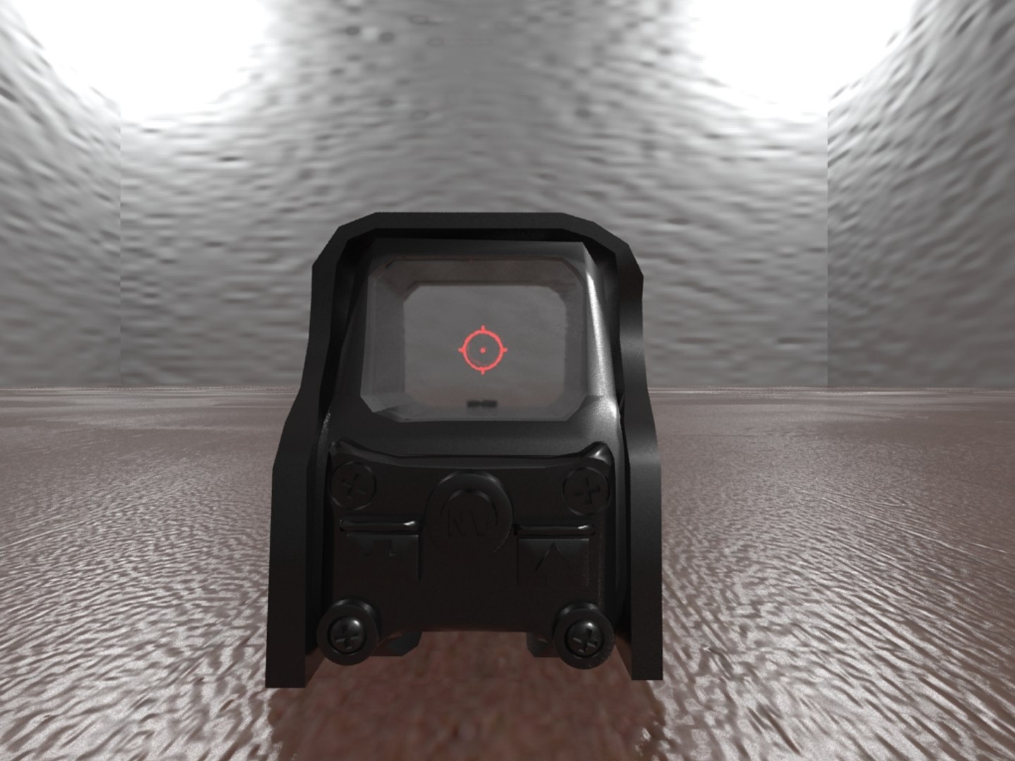Free Eotech 552 Holographic Sight 3d Model