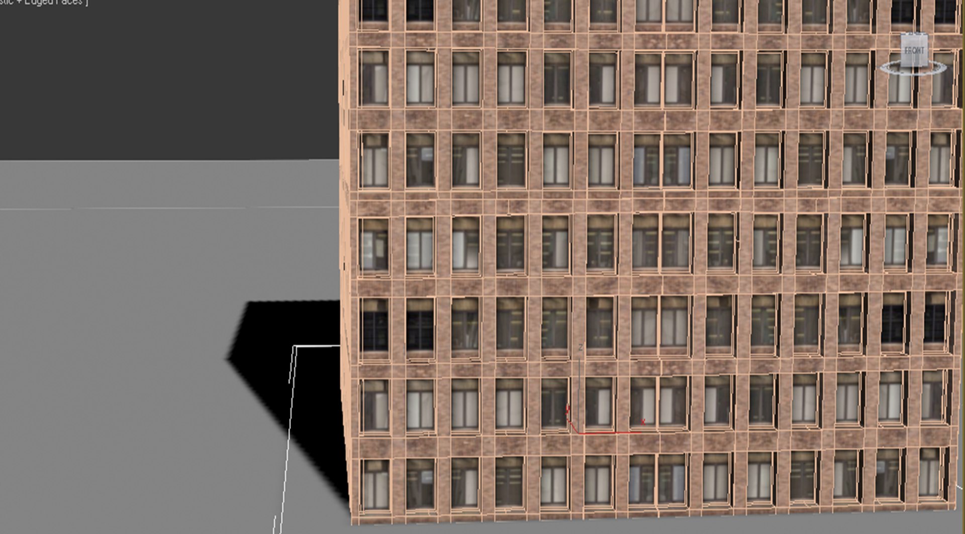 free simple building 3d model