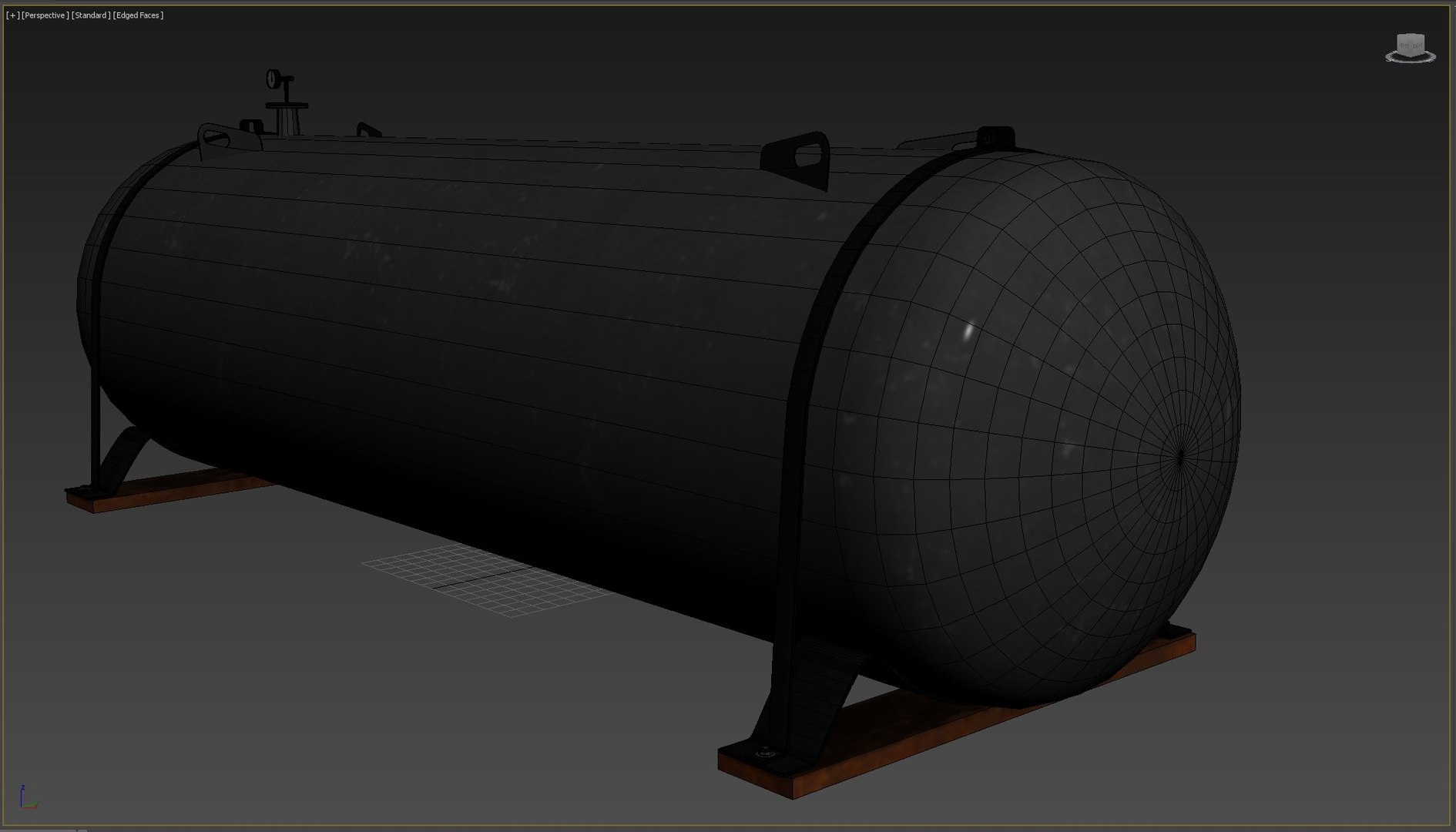 Oil Storage Tank Model - TurboSquid 1732575