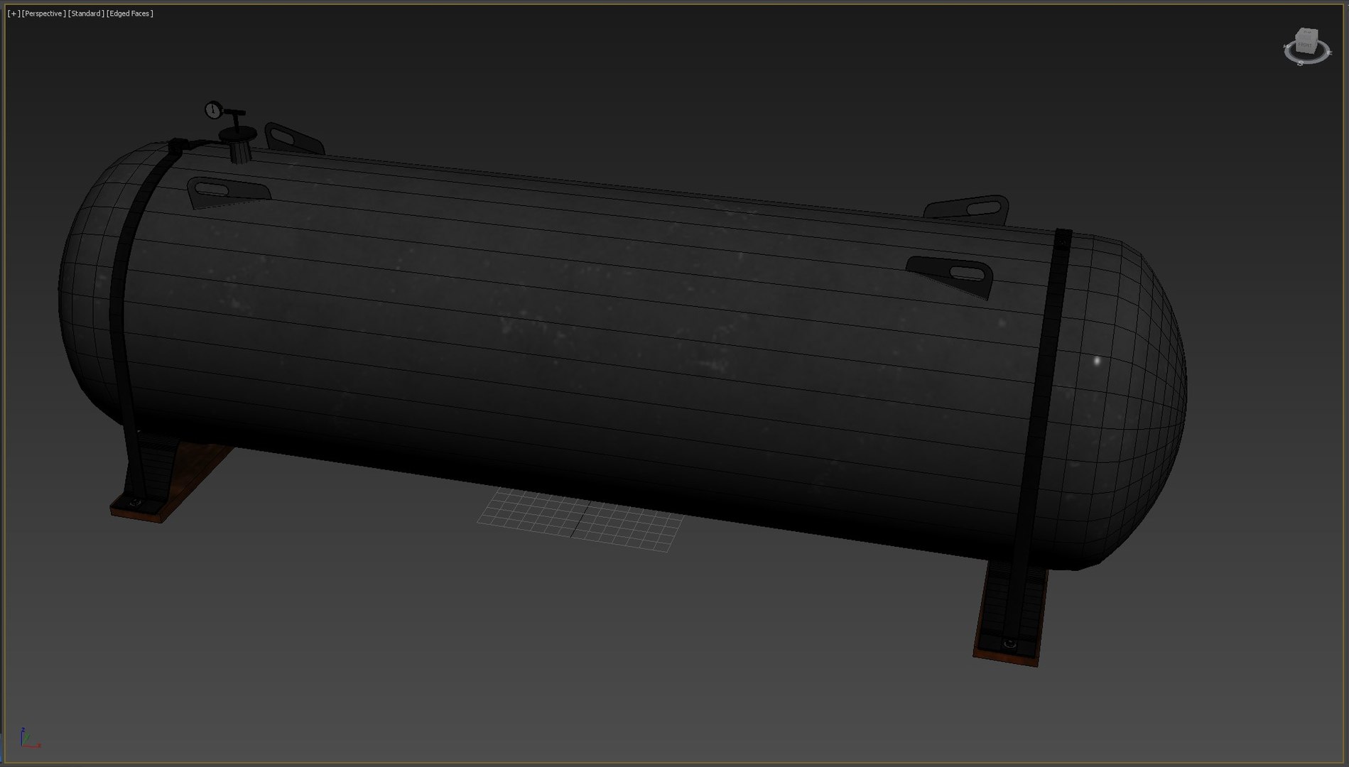 Oil Storage Tank Model - TurboSquid 1732575