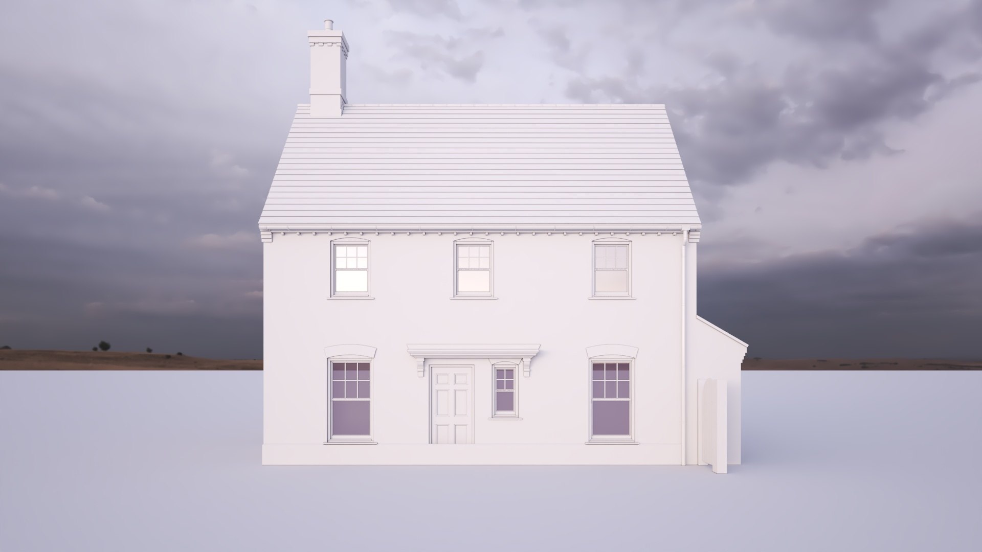 British House Bosc 3A3D 3D Model - TurboSquid 2219347