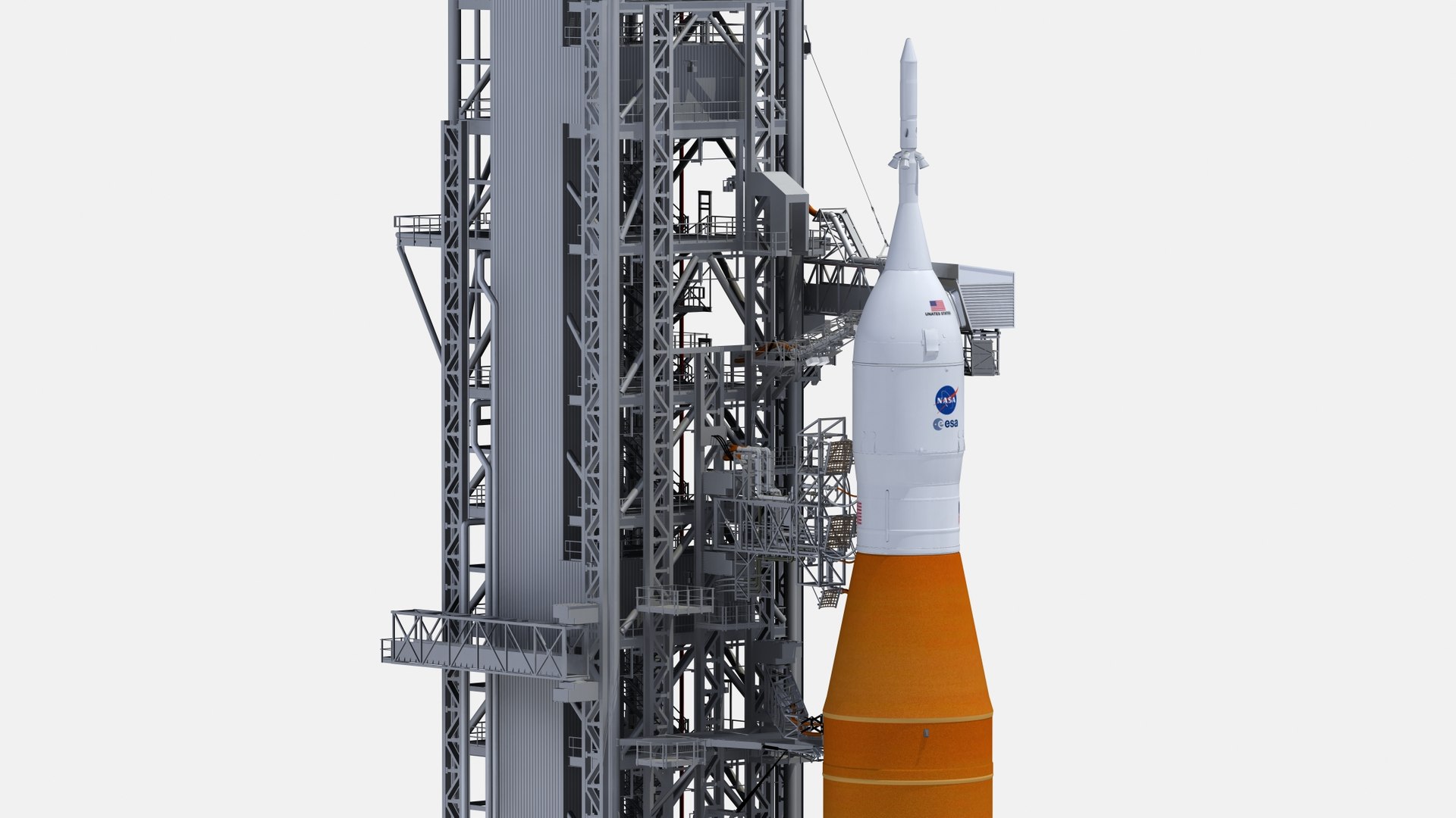 Space Launch Launchpad 3D Model - TurboSquid 1513636