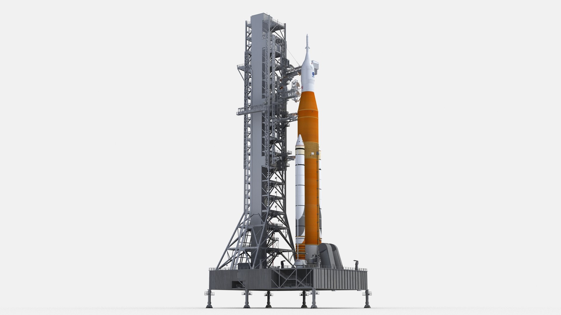 Space Launch Launchpad 3D Model - TurboSquid 1513636