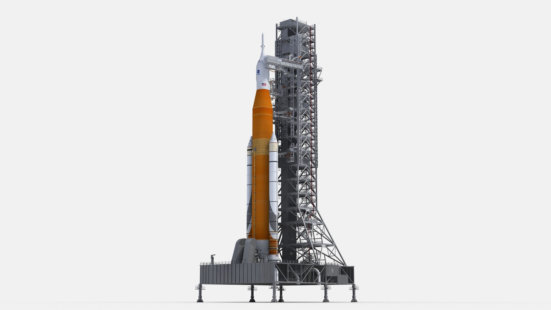 Space Launch Launchpad 3D Model - TurboSquid 1513636