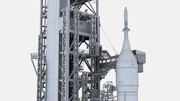 Space launch launchpad 3D model - TurboSquid 1513636