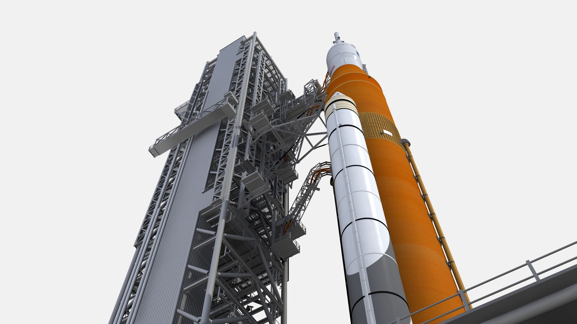 Space Launch Launchpad 3D Model - TurboSquid 1513636