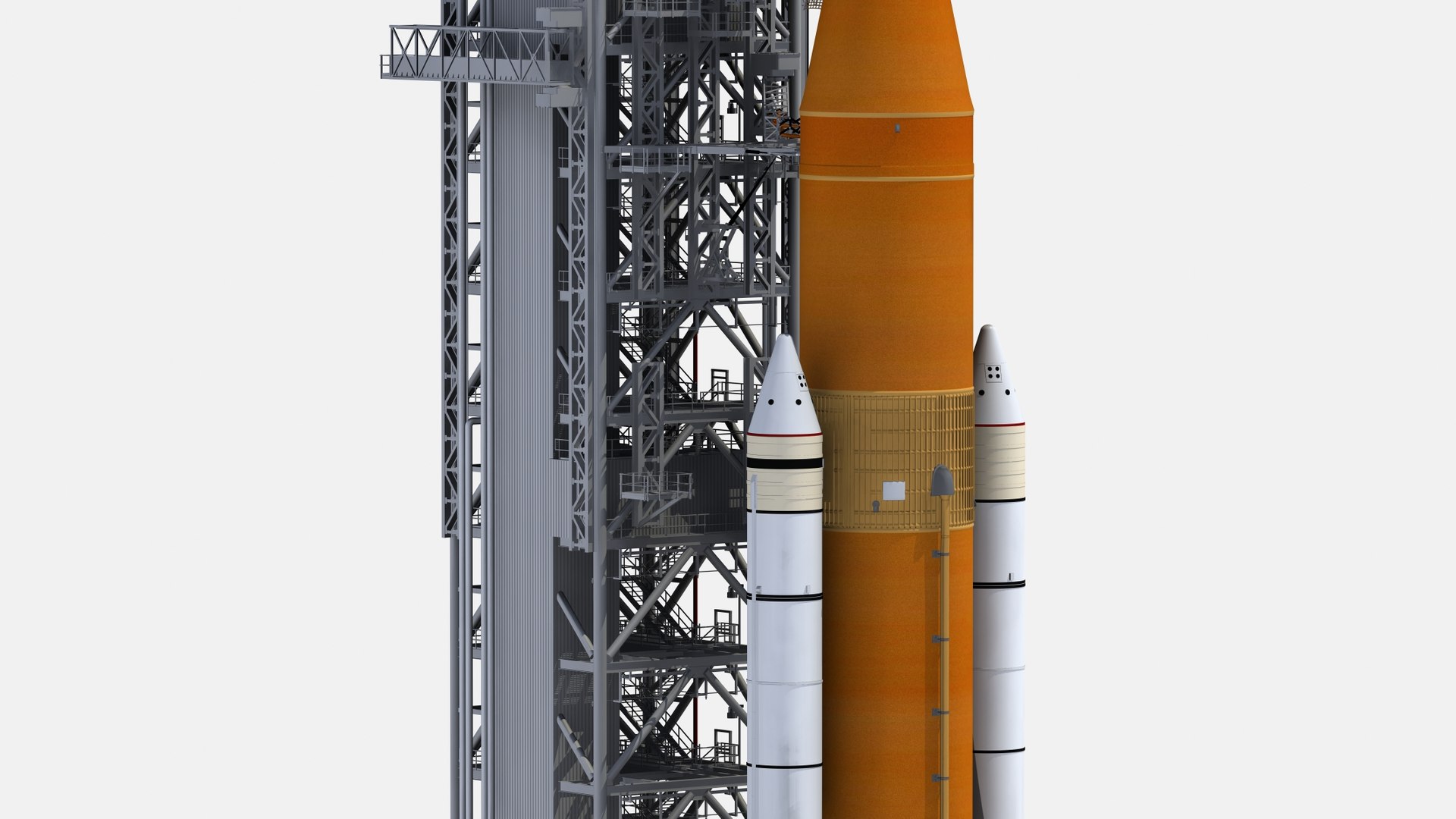Space Launch Launchpad 3D Model - TurboSquid 1513636