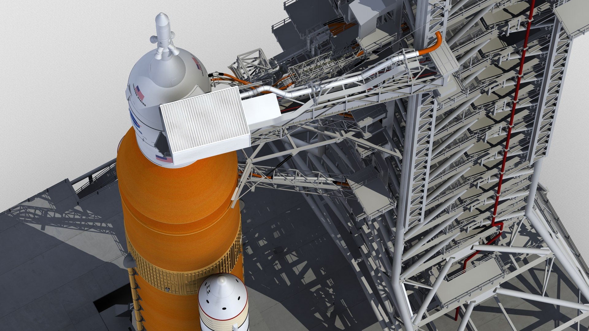 Space Launch Launchpad 3D Model - TurboSquid 1513636