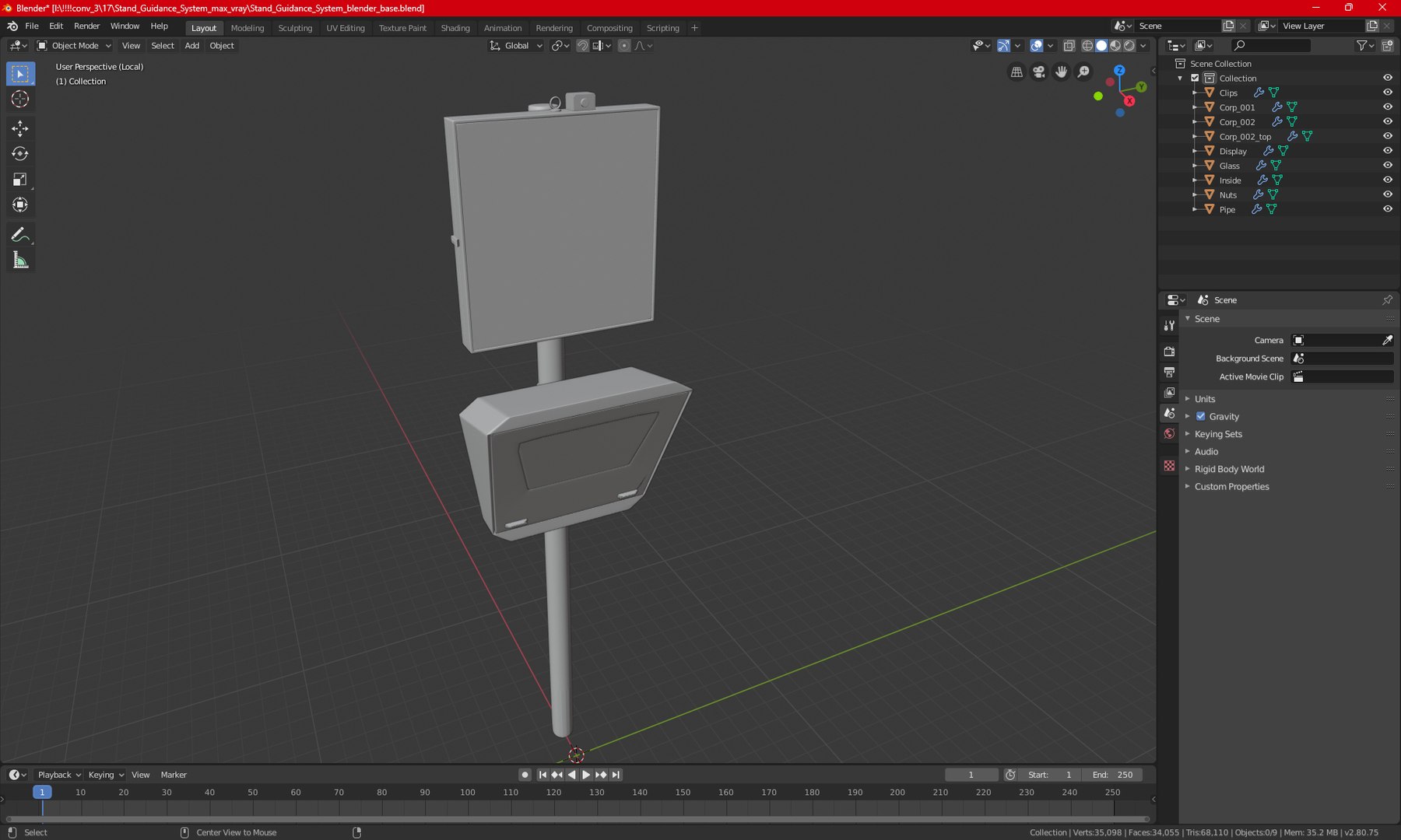 3D Stand Guidance System - TurboSquid 2059841