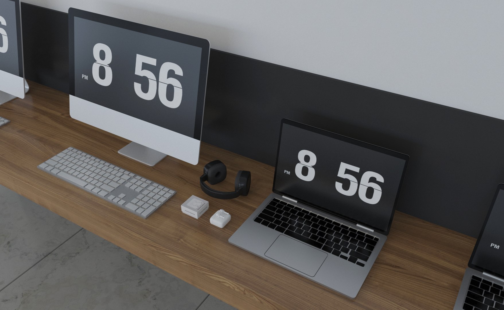 Modern Tech Store Interior 3D Model - TurboSquid 2332414