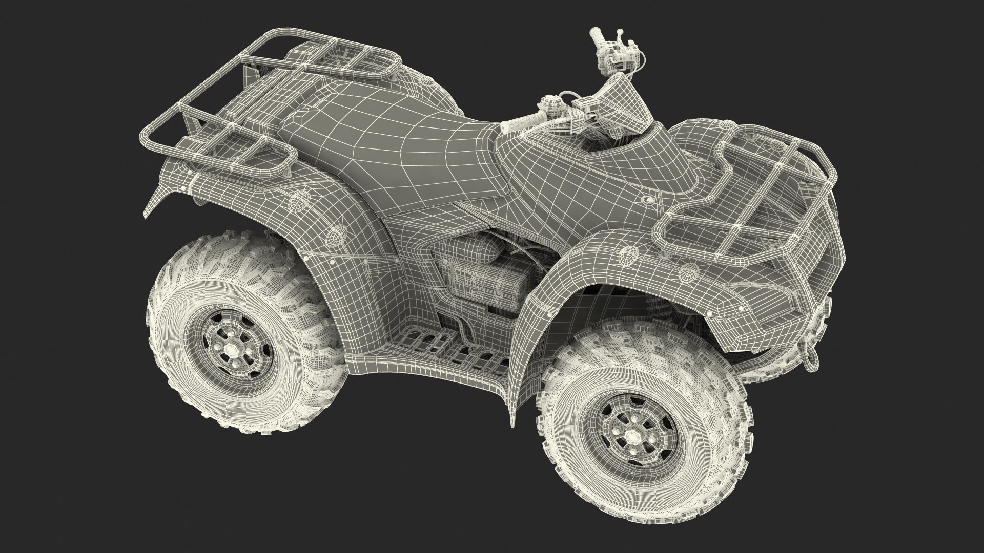 Atv Bike Generic 3D Model - TurboSquid 1493660