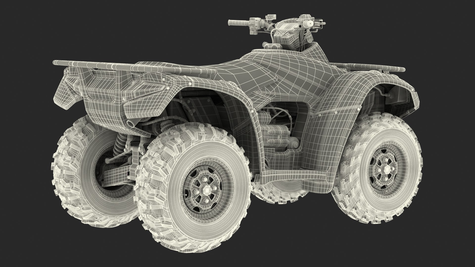 Atv Bike Generic 3D Model - TurboSquid 1493660