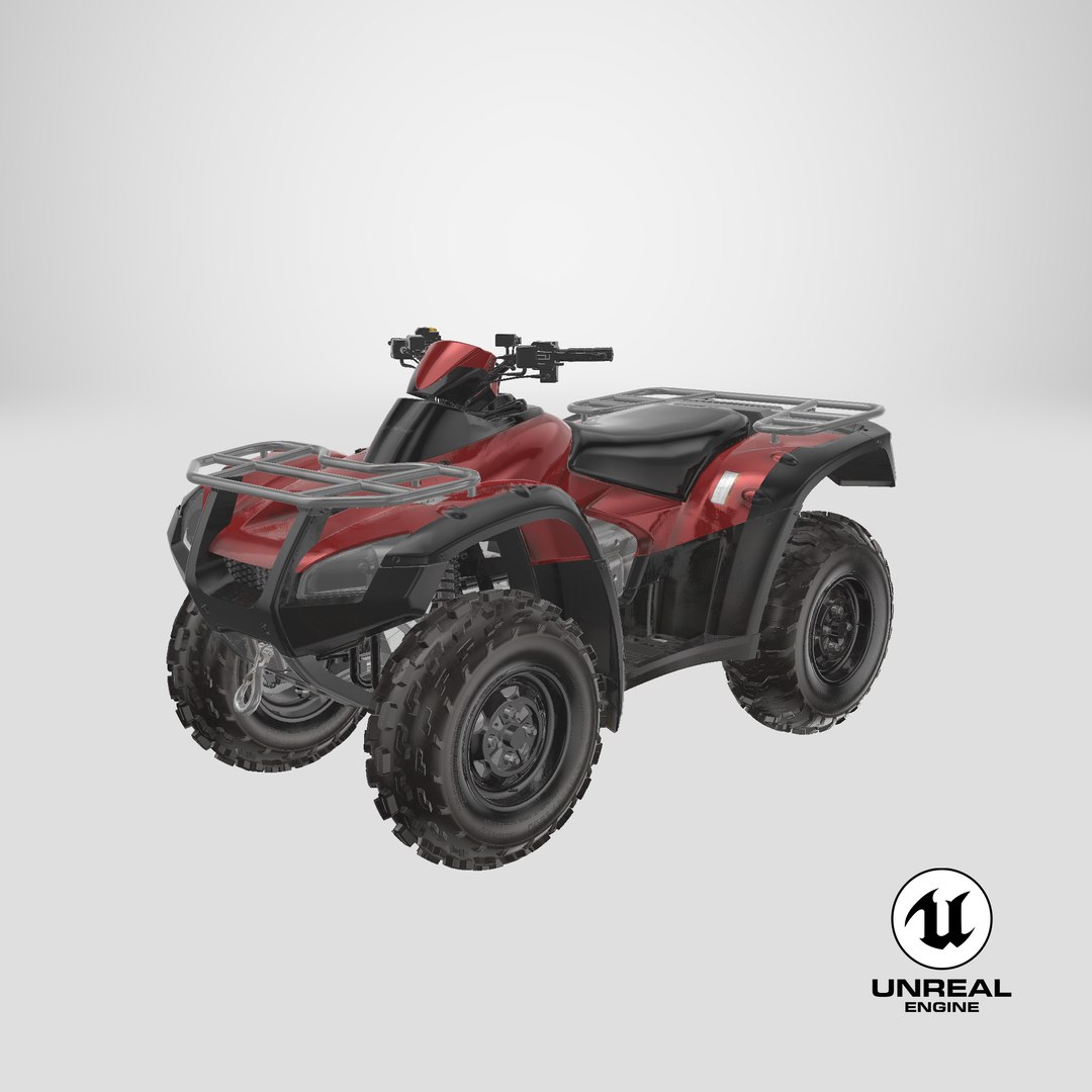 Atv Bike Generic 3D Model - TurboSquid 1493660