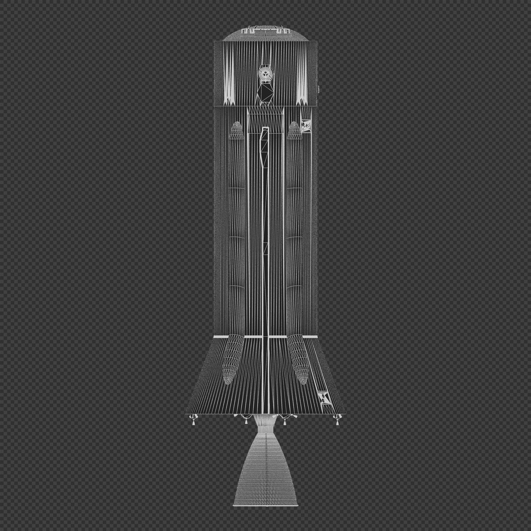 3D Kistler K-1 Rocket - TurboSquid 2144009