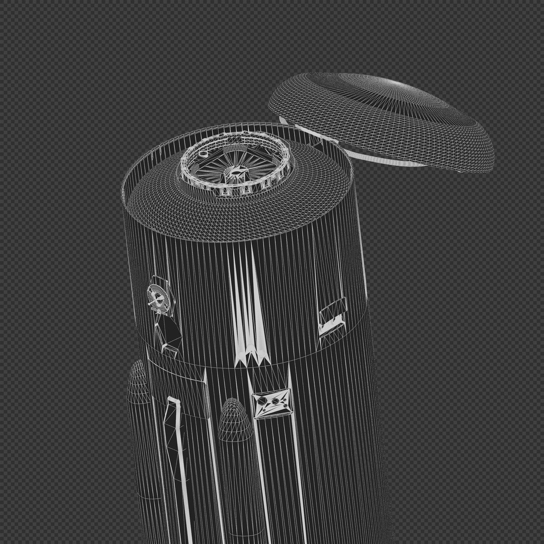 3D Kistler K-1 Rocket - TurboSquid 2144009