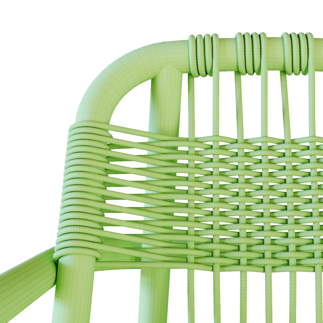 Seat wood frame 3D model - TurboSquid 1400595