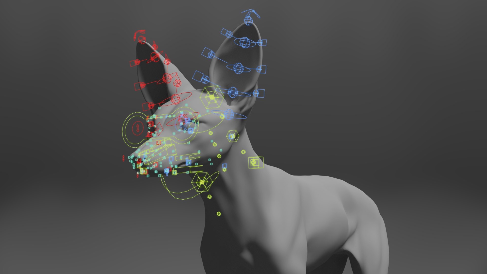 3D Animal - Arabian Red Fox Blender Asset 3D - TurboSquid 2174987