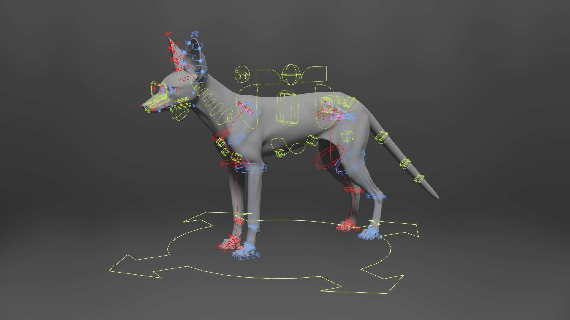 3D Animal - Arabian Red Fox Blender Asset 3D - TurboSquid 2174987