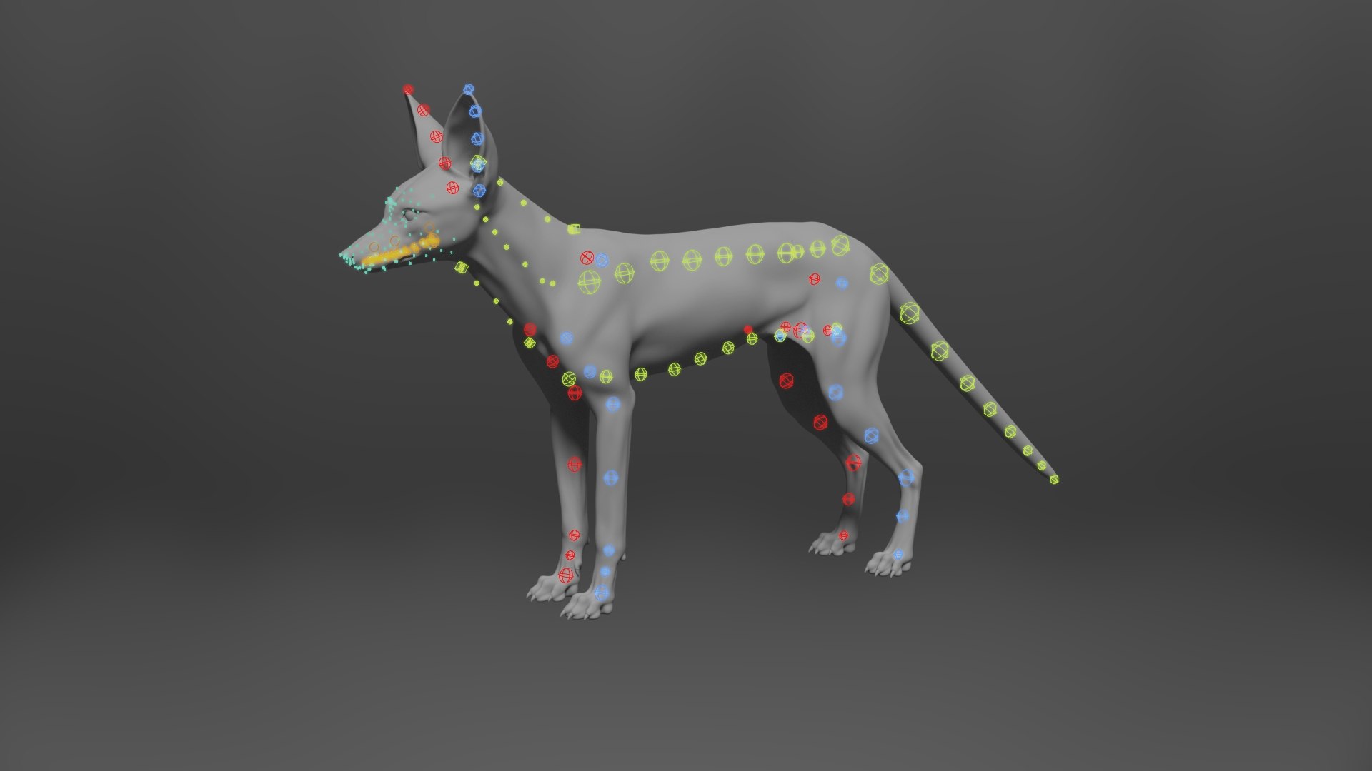 3D Animal - Arabian Red Fox Blender Asset 3D - TurboSquid 2174987