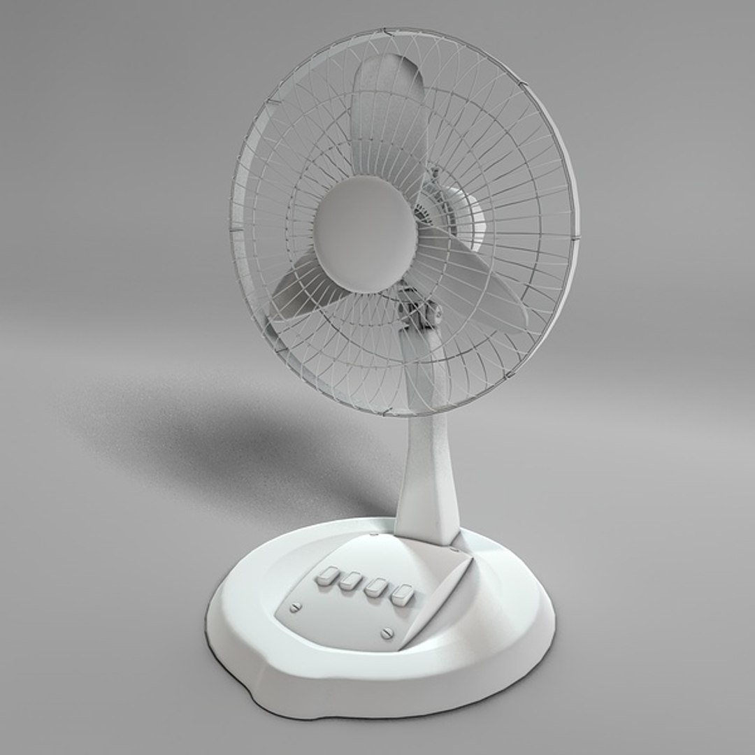 3d Model Cooling Fan