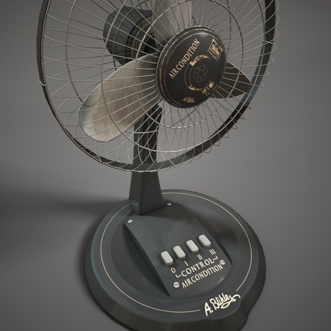 3d Model Cooling Fan