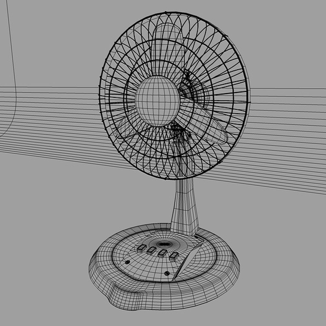 3d Model Cooling Fan