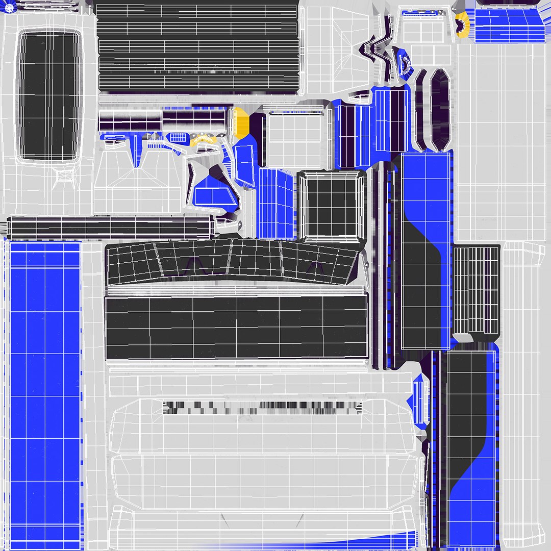 3D Smart Gas Pumping Robot Blue Housing Rigged Model - TurboSquid 2409335