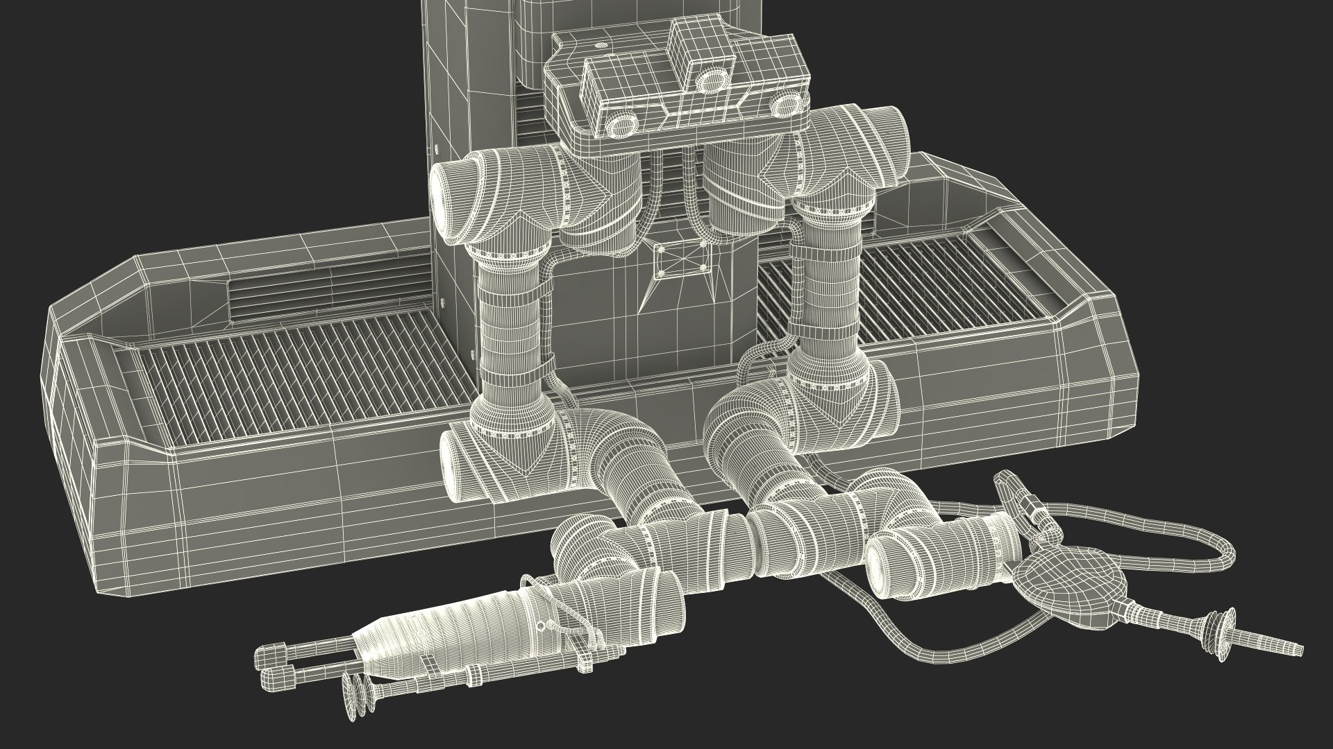 3D Smart Gas Pumping Robot Blue Housing Rigged Model - TurboSquid 2409335