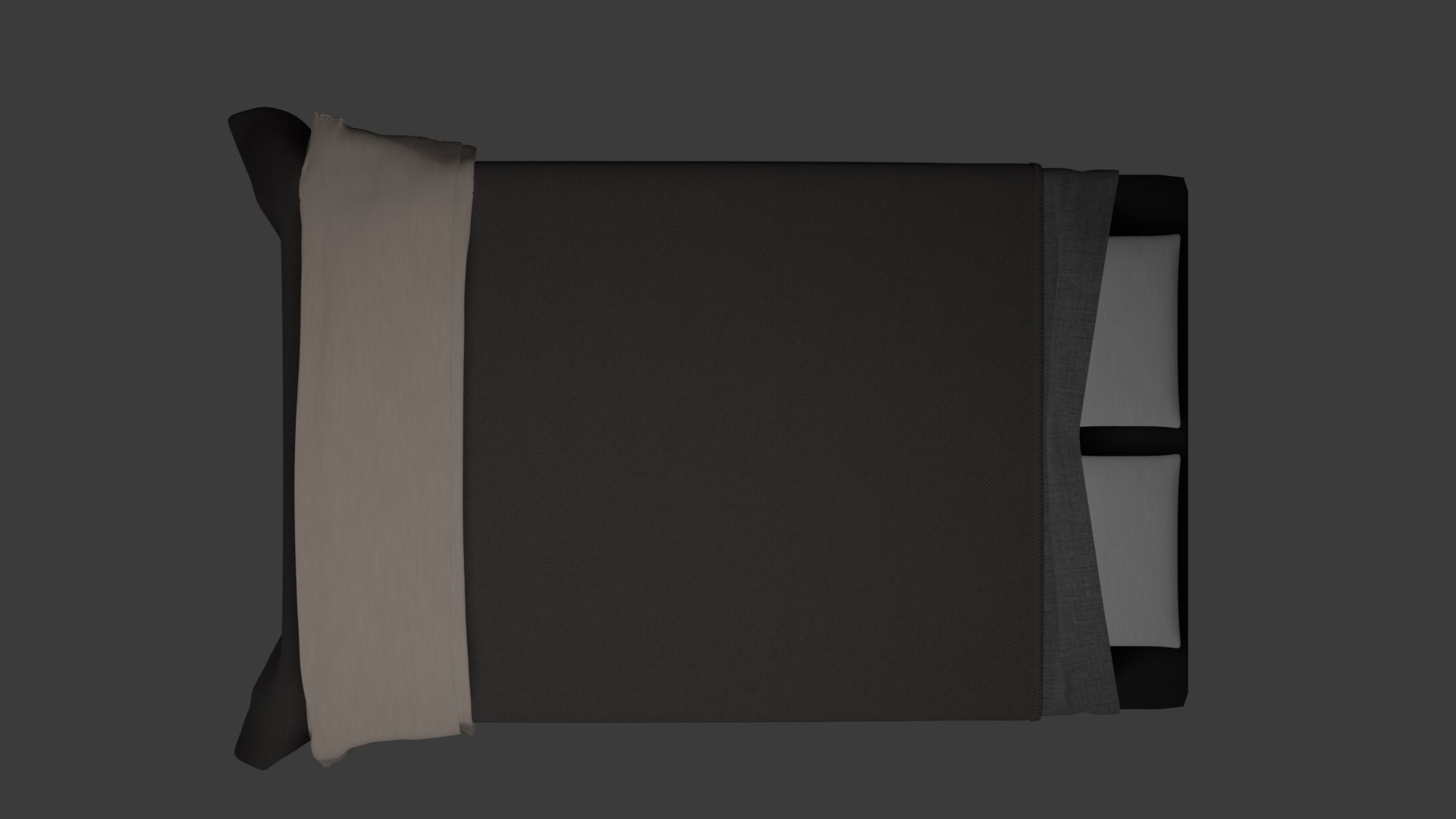 Simple Bed Model - TurboSquid 2240169