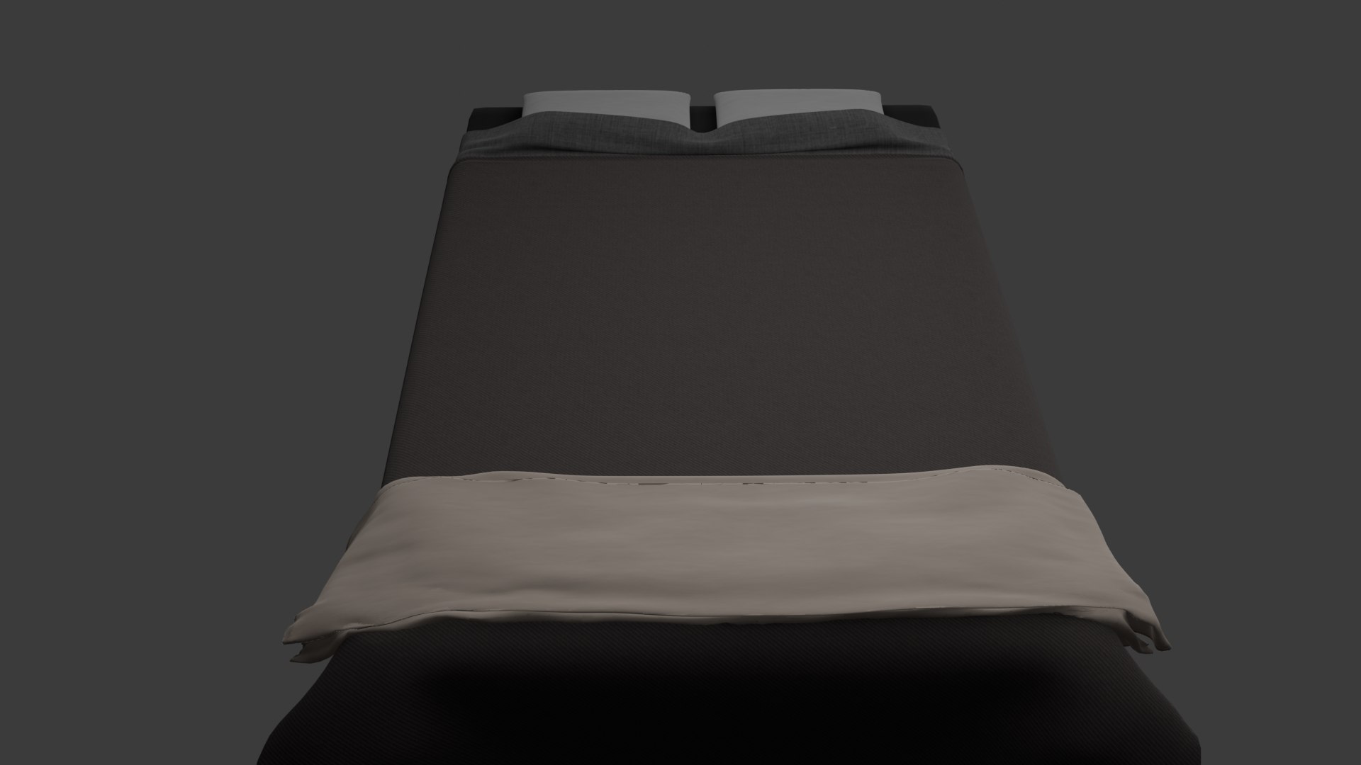 Simple Bed Model - TurboSquid 2240169