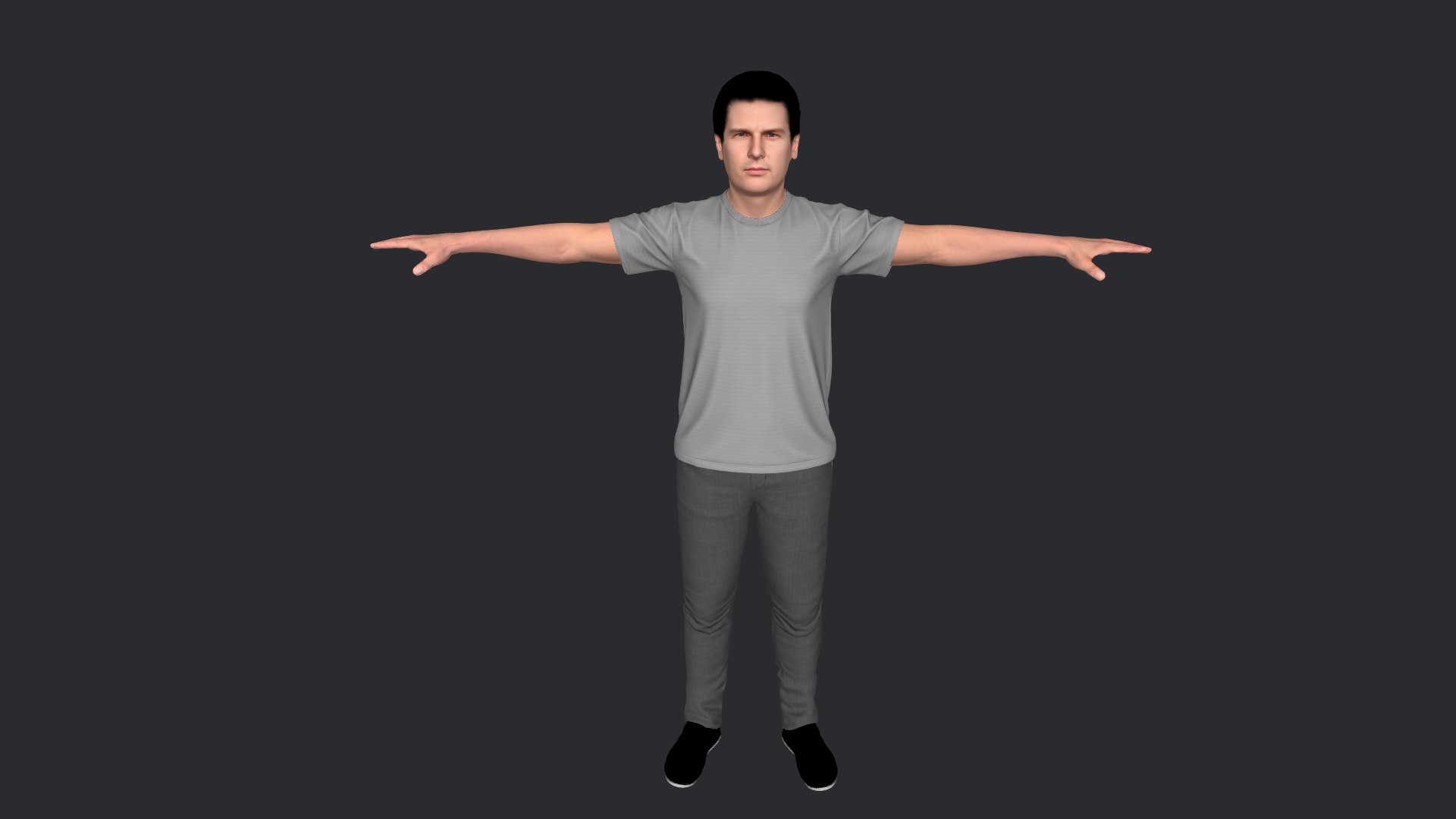 Tom Cruise Hyper Realistic Full Body Fully Rigged 3D Character 3D ...