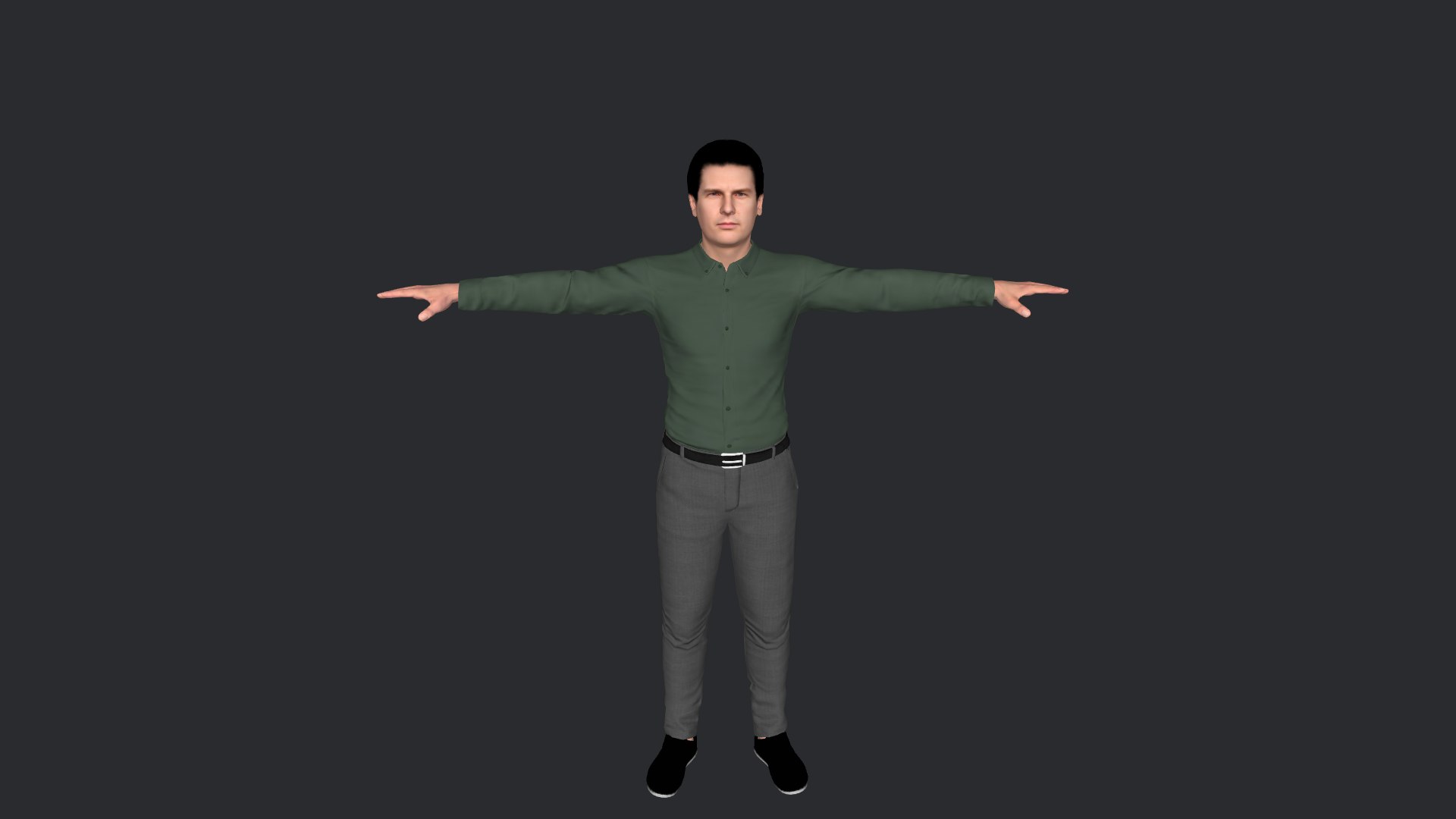 Tom Cruise Hyper Realistic Full Body Fully Rigged 3D Character 3D ...